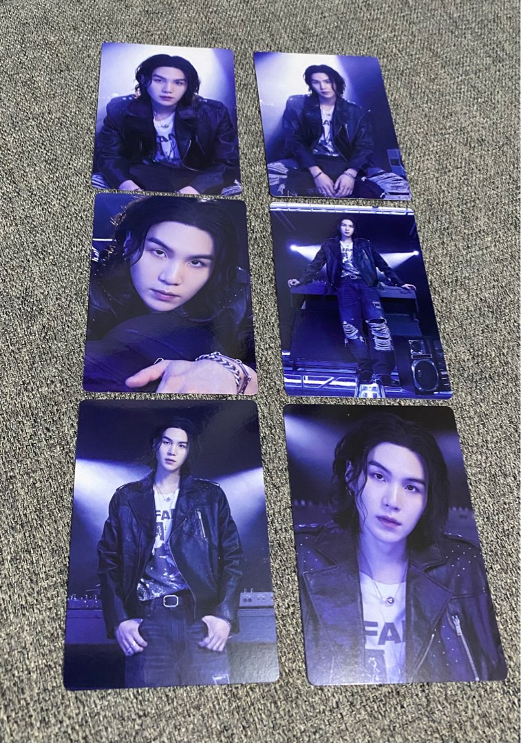D-day mini photo card (AGUST D), Hobbies & Toys, Memorabilia ...