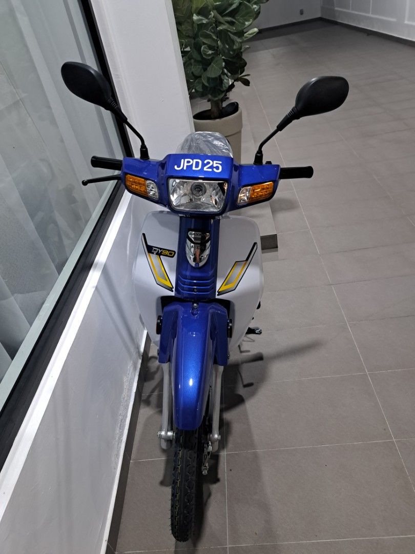 JPD 25 - Selling for 2 digit plate + 2024 DY90 New motor, Motorbikes on ...