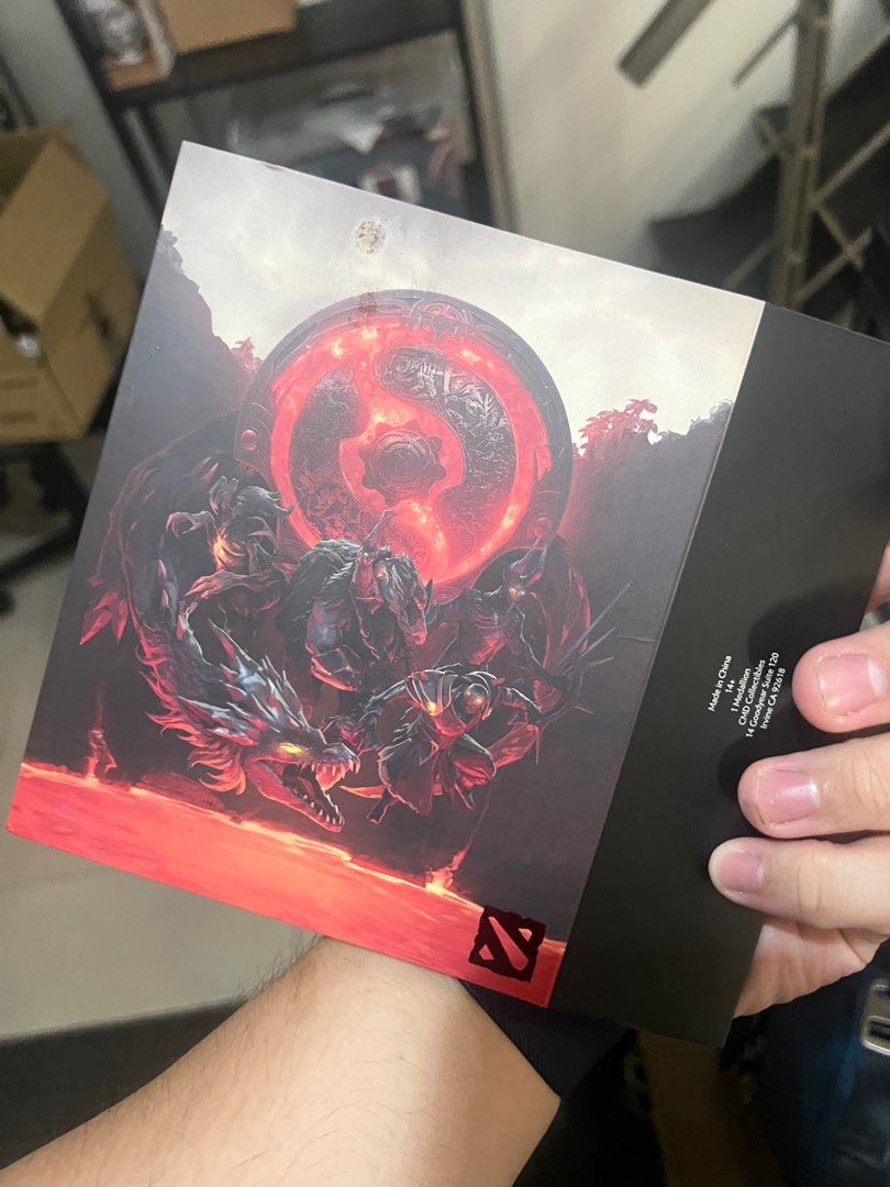Dota 2 TI 12 Aegis Replica, Hobbies & Toys, Memorabilia & Collectibles ...