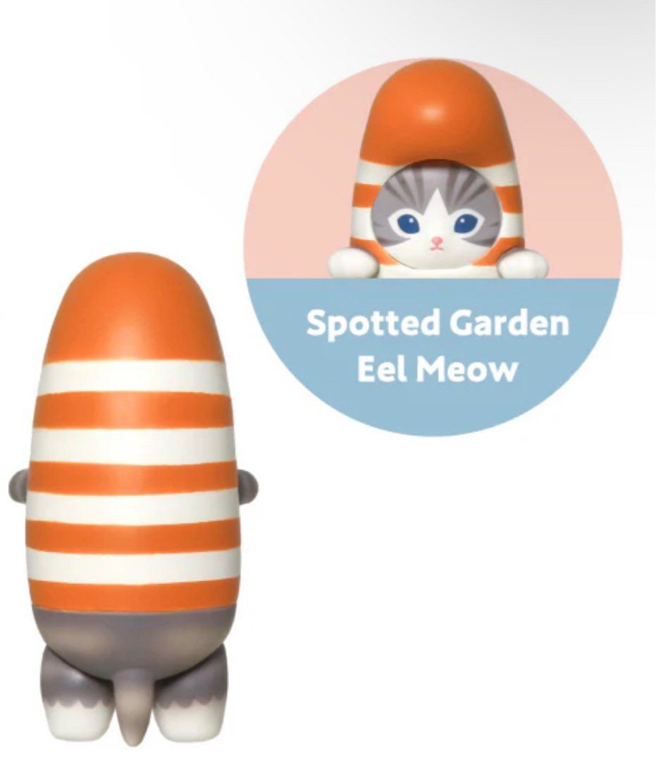 Dreams Mofusand Hippers Spotted Garden Eel Meow, Hobbies & Toys, Toys ...