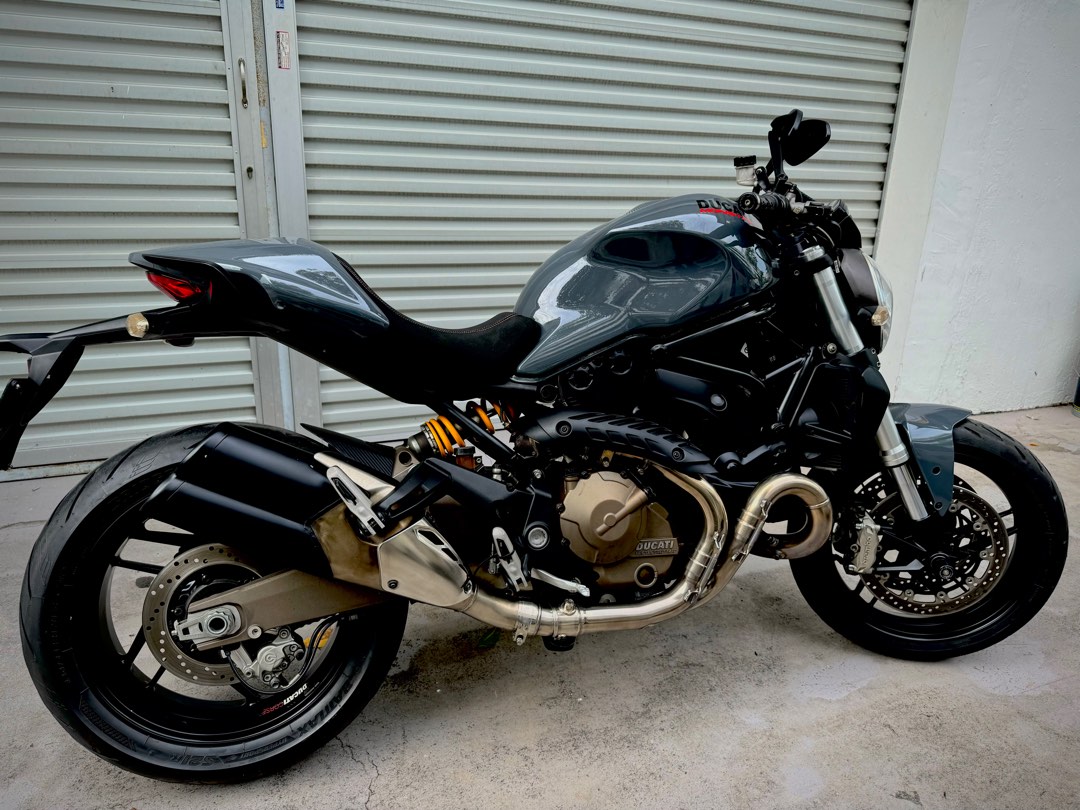 Ducati Monster 821 New 10yrs Coe ( reg 12/2014/Coe renewed till 30/9/2034/54k kms/mature owner ...