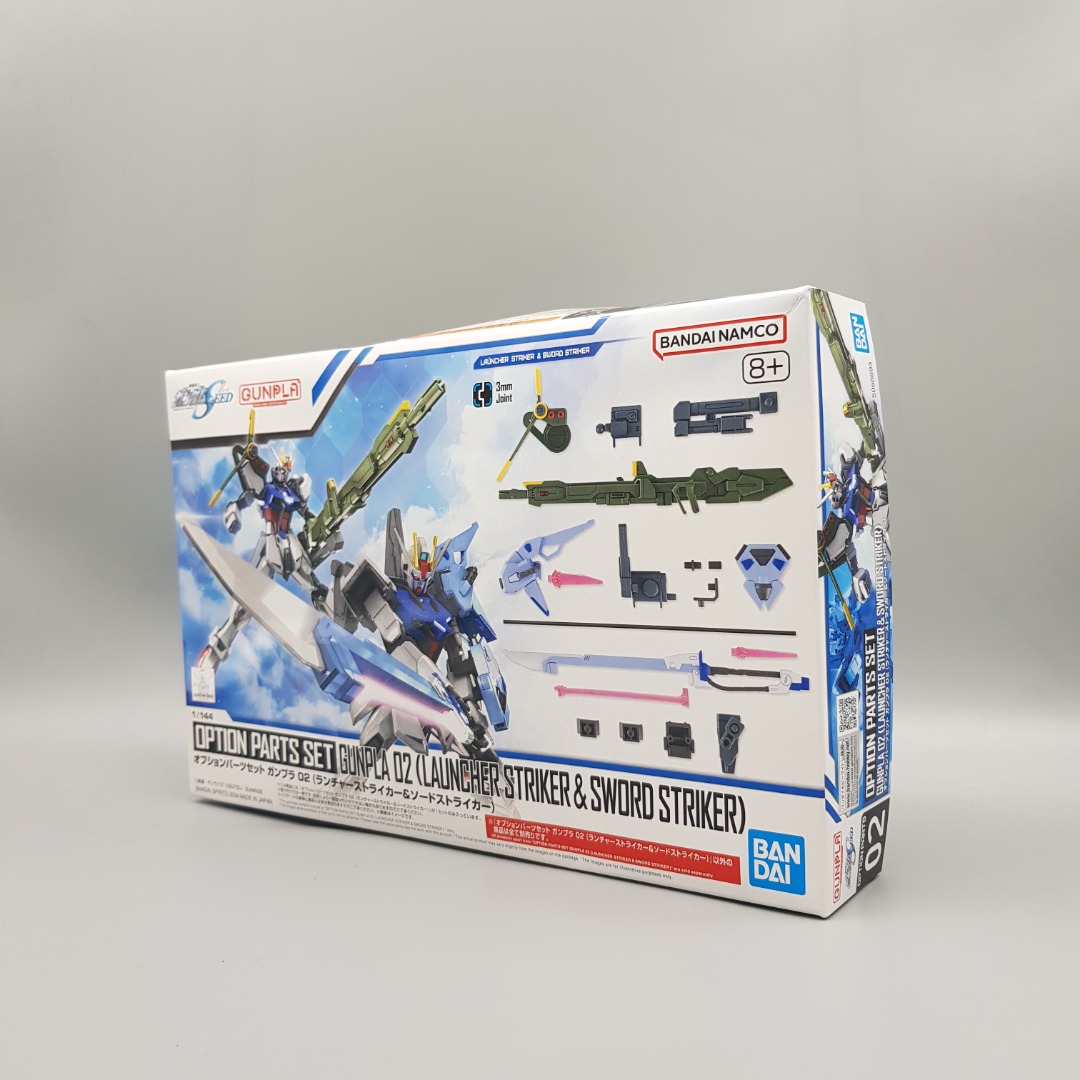 EG Option Parts Set Gunpla 02 (Launcher Striker & Sword Striker ...