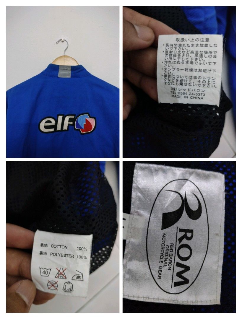 Elf jacket 300 anniversary red baron motorsports permotoran, Men's ...