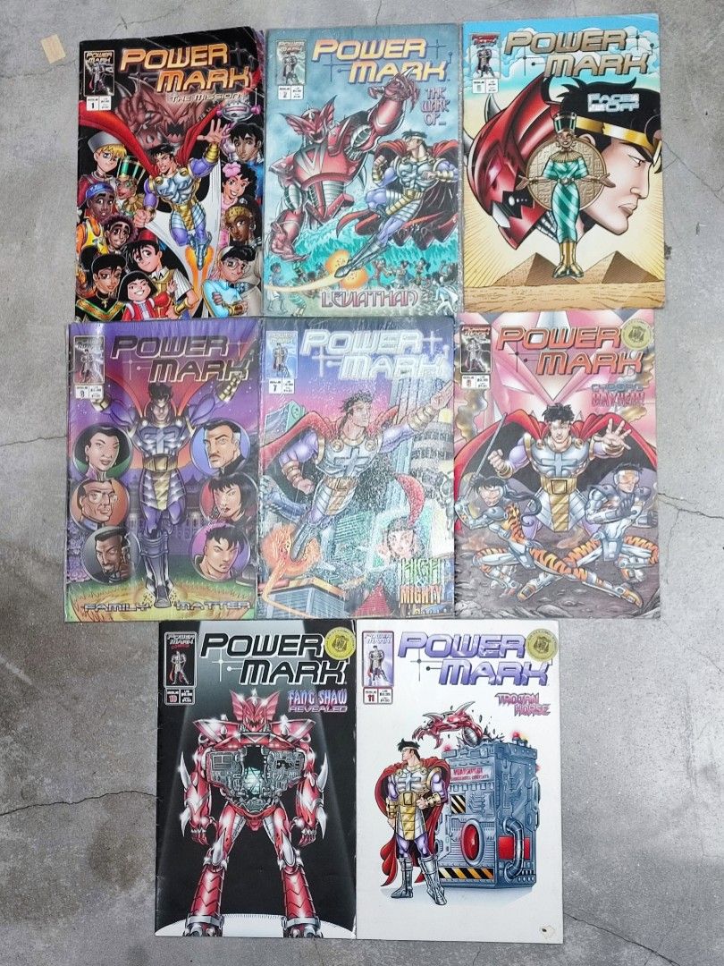 (ENG) Power Mark Comics, Hobbies & Toys, Books & Magazines, Comics & Manga on Carousell