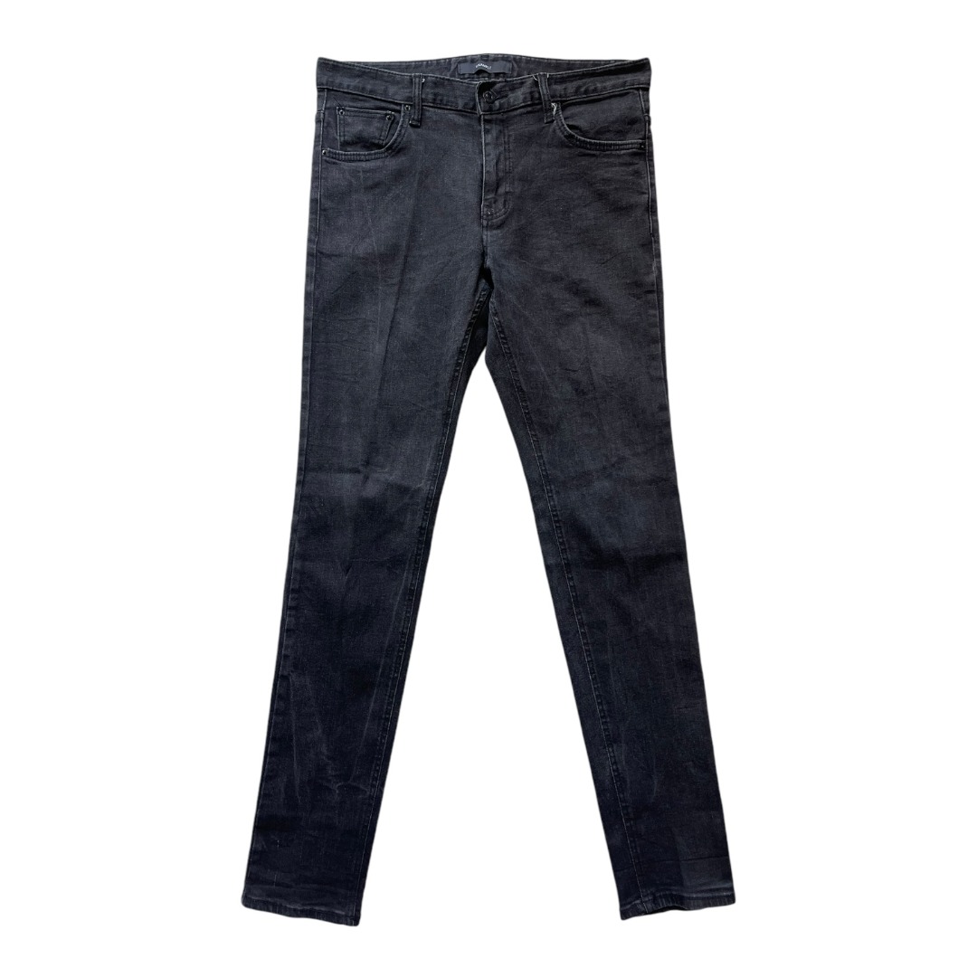 EXAMPLE DENIM SKINNY FIT TAPERED BROKEN BLACK WASH JEANS (32), Fesyen ...