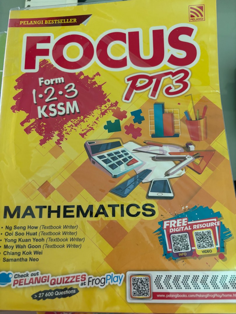 Focus MATHEMATICS Form 1-3, Hobbies & Toys, Books & Magazines ...