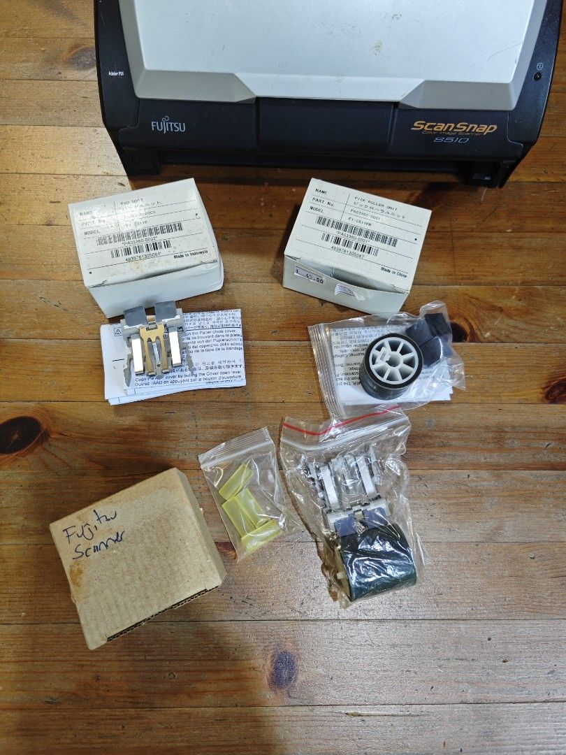 Fujitsu ScanSnap S510 Sheet-fed Scanner (WITH SPARES!!!!!), Computers ...
