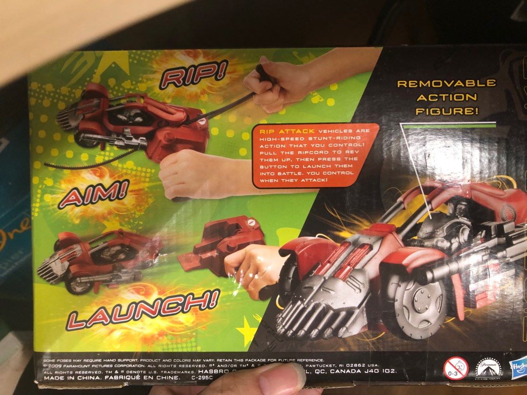 Gi joe ROC Rip Attack Vehicle, Hobbies & Toys, Toys & Games on Carousell