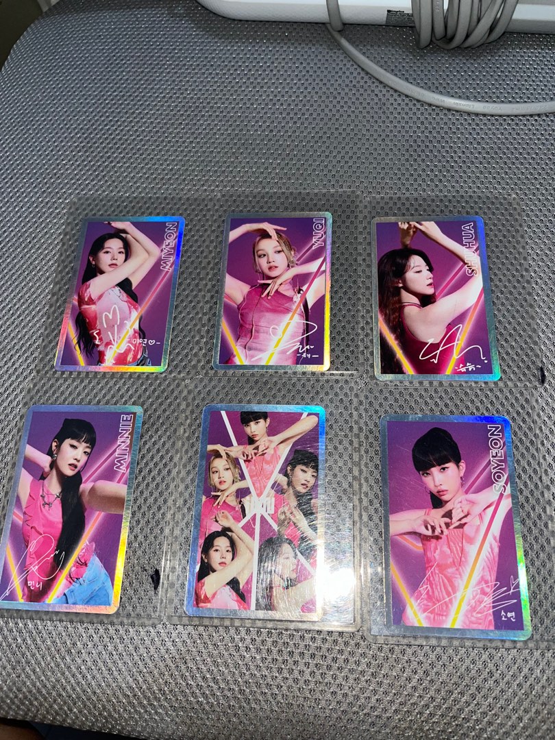 (G)I-DLE rexona photocards, Hobbies & Toys, Memorabilia & Collectibles ...