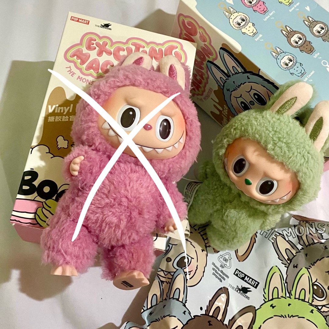 Green Grape Labubu V1 (Ori Popmart), Hobbies & Toys, Toys & Games on ...