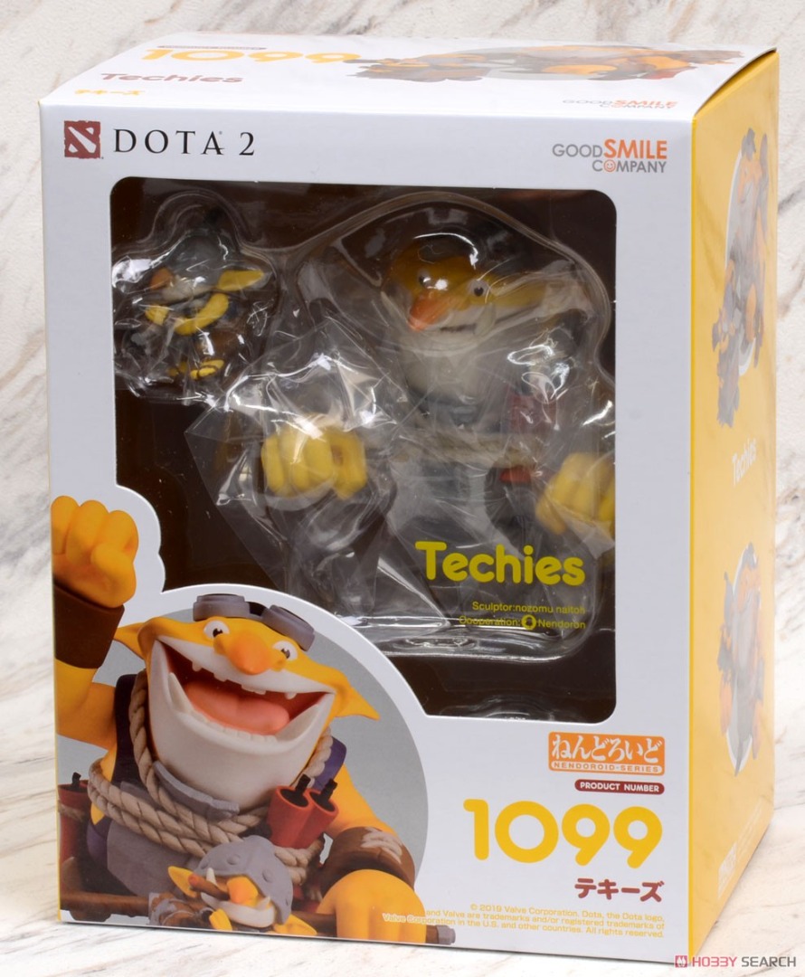 GSC Nendoroid 黏土人 1099 Dota 2 Techies, 興趣及遊戲, 玩具 & 遊戲類 - Carousell