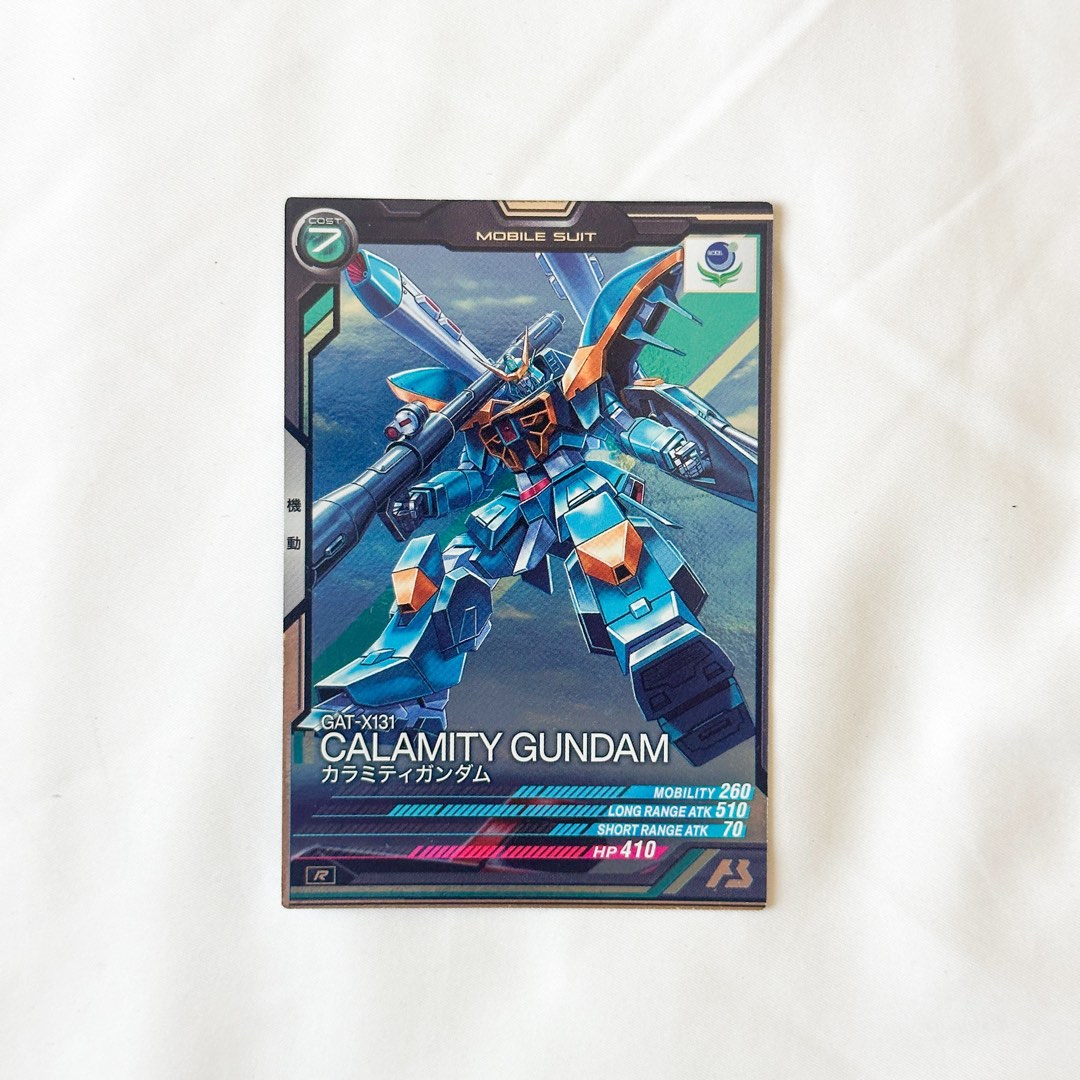 Gundam SEED Calamity Gundam Arsenal Base Card, Hobbies & Toys ...