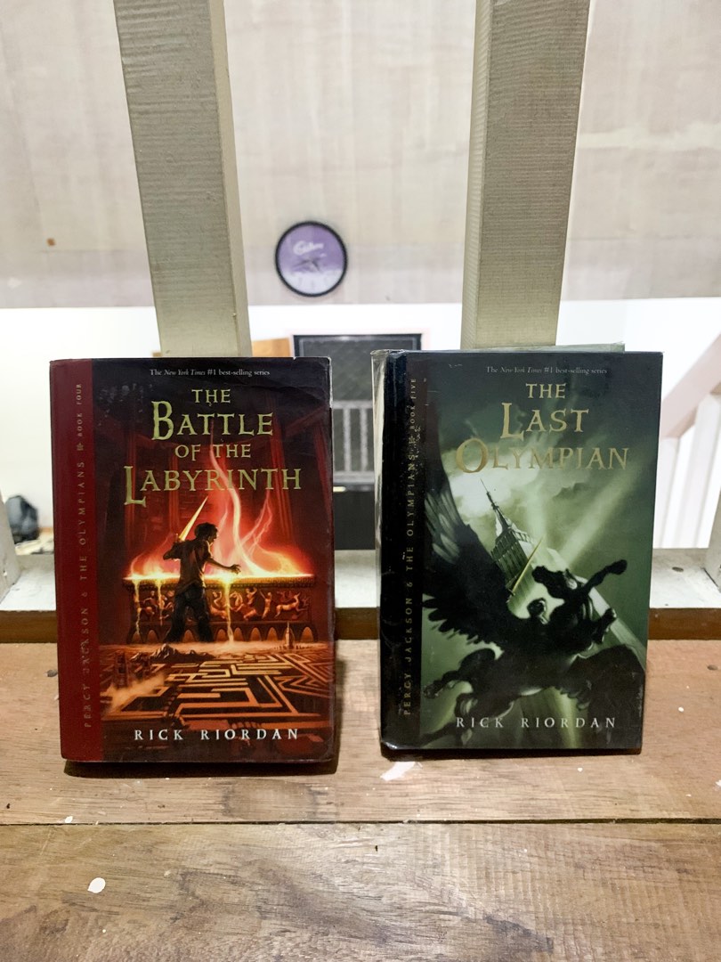 (HB) Percy Jackson bundle: Battle of the Labyrinth and The Last ...