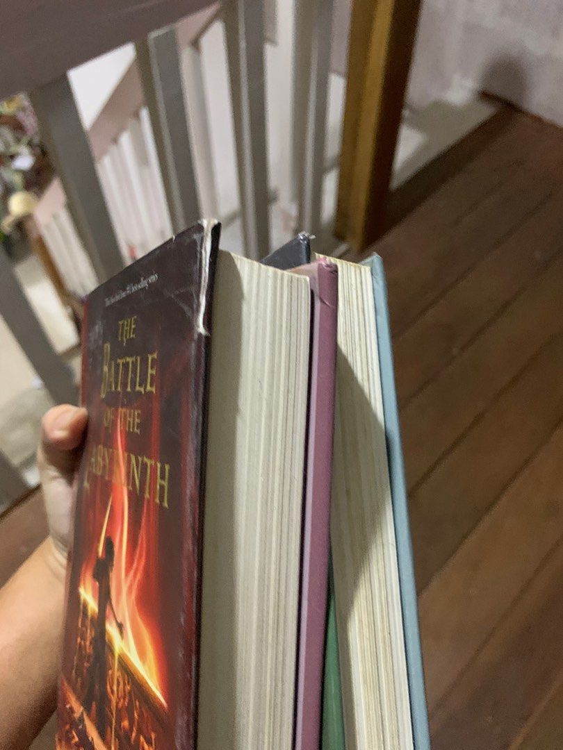 (HB) Percy Jackson bundle: Battle of the Labyrinth and The Last ...
