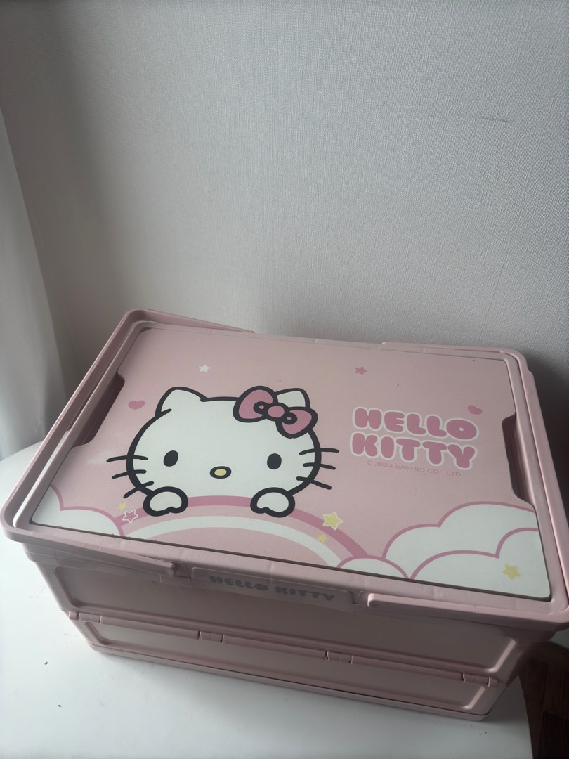 ️Hello Kitty Camping Trunk Box, Hobbies & Toys, Travel, Travel ...