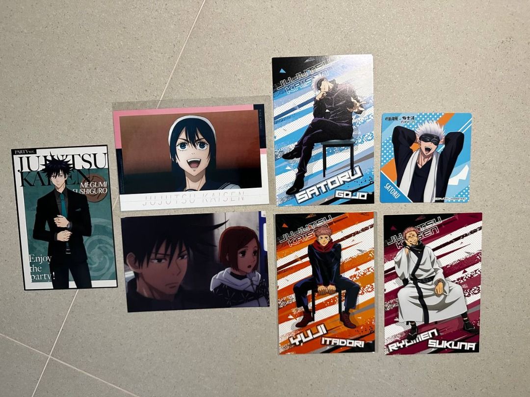 JJK Jujutsu Kaisen authentic merch - Gojo Satoru, Geto Suguru, Itadori ...