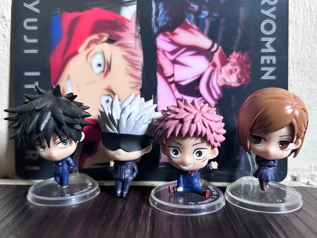 Jujutsu Kaisen | 9 Chibi Figures, Hobbies & Toys, Toys & Games on Carousell