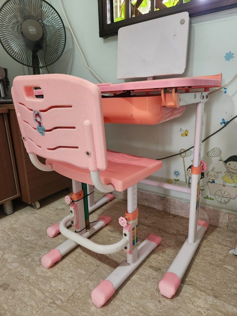 Kids Study Table and Chair, Babies & Kids, Baby Nursery & Kids ...