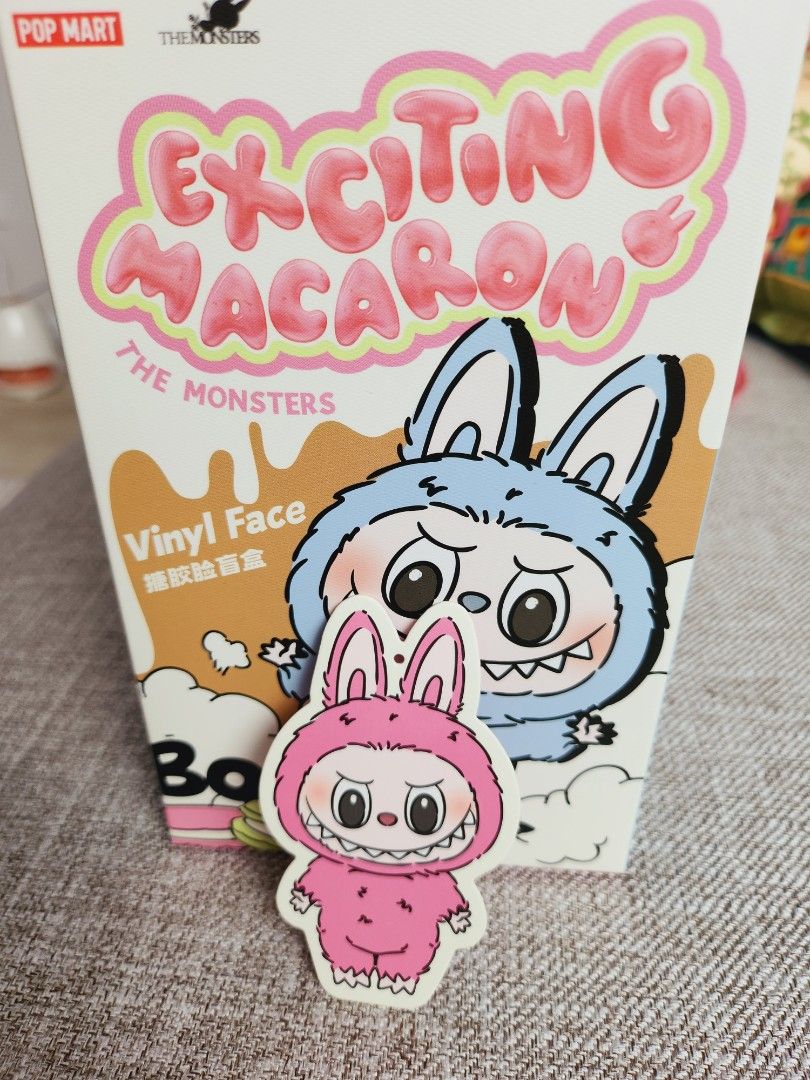 Labubu Exciting Macaron Lychee Berry - Authentic, Hobbies & Toys ...