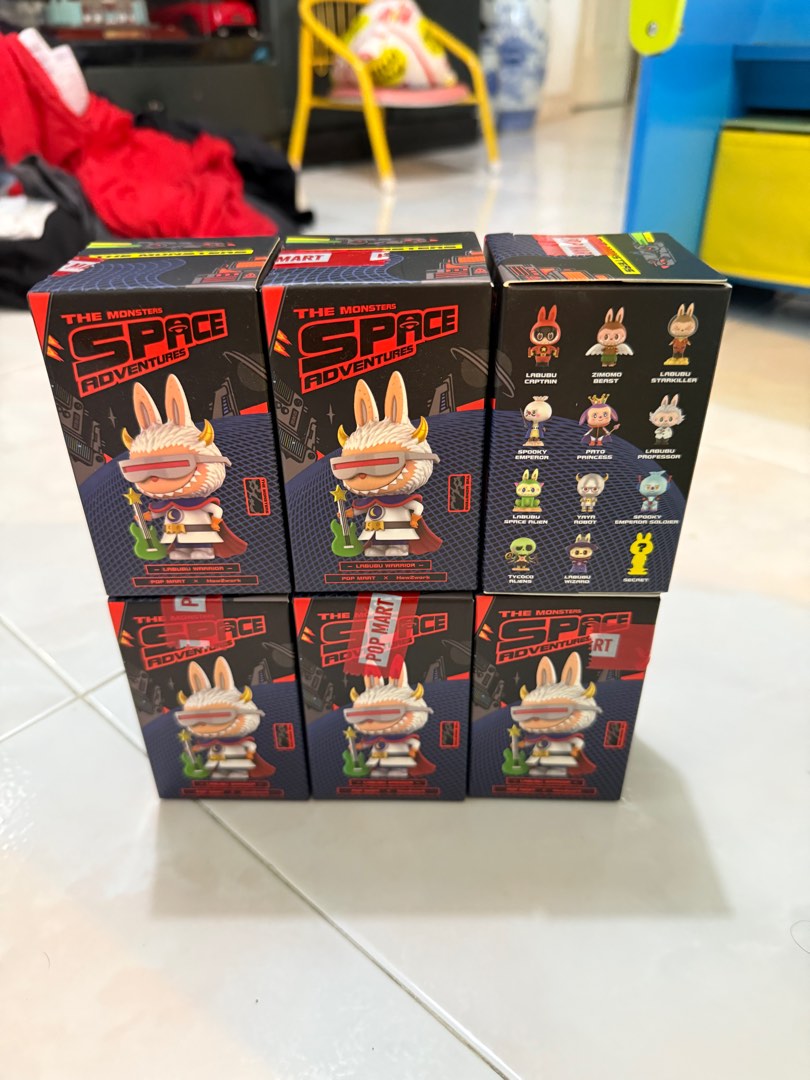 Labubu The monster space adventure. Sealed, Hobbies & Toys, Toys ...