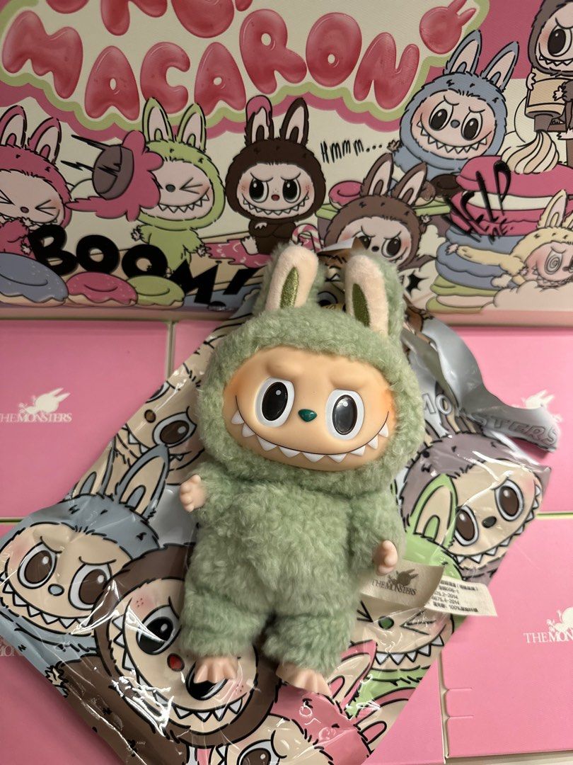 Labubu v1 Green Grape Popmart Original, Toys & Collectibles, Mainan di ...