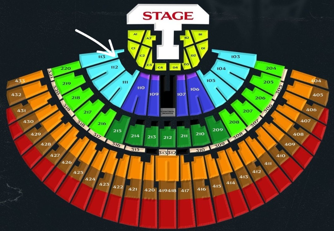 LBA/Lower Box A Regular Ticket (113, Row 2, Seat 438), Tickets ...
