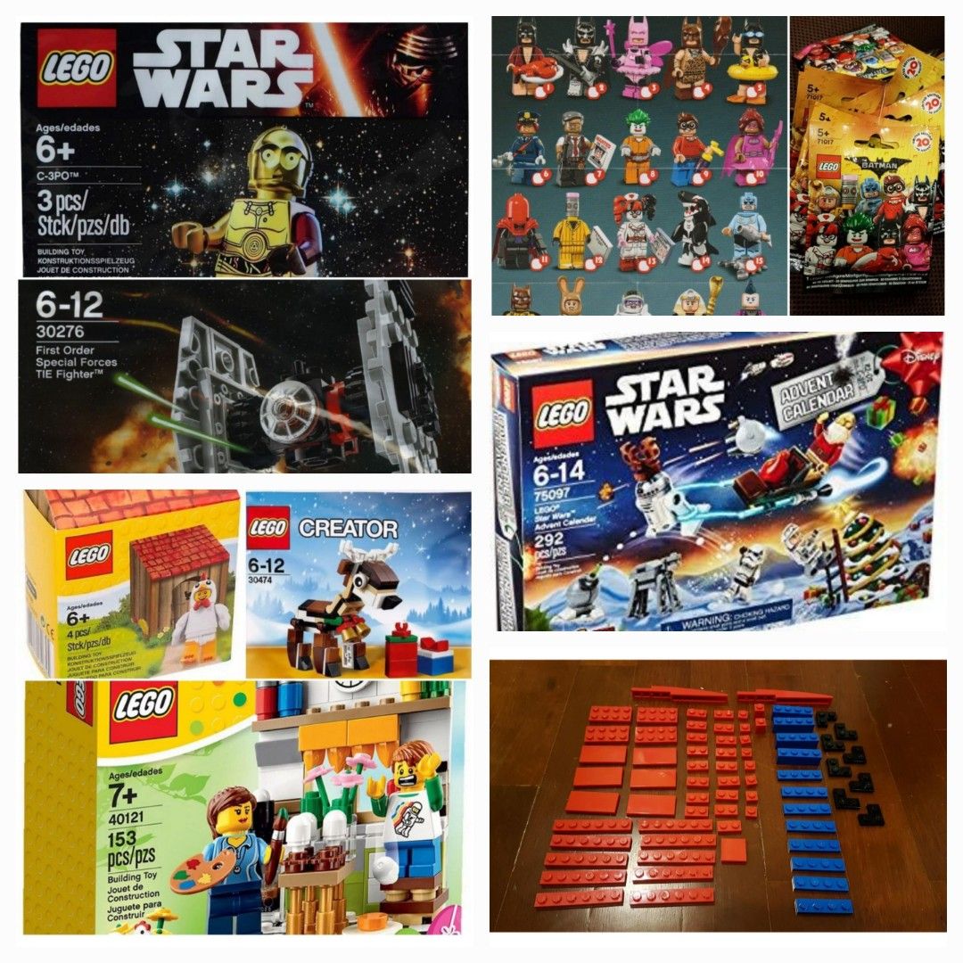 Lego Bundle - 8 items, Hobbies & Toys, Toys & Games on Carousell