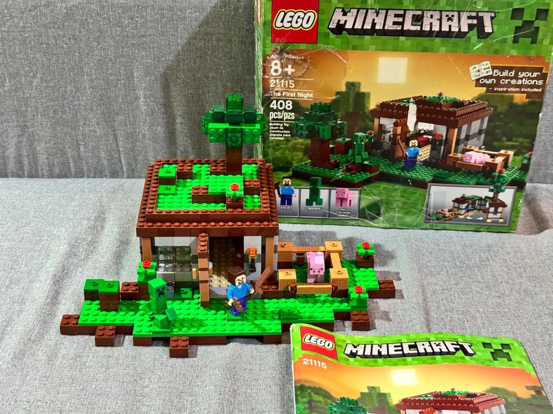 11 11 SALE!!! Lego Minecraft 21115 The First Night New with box ...