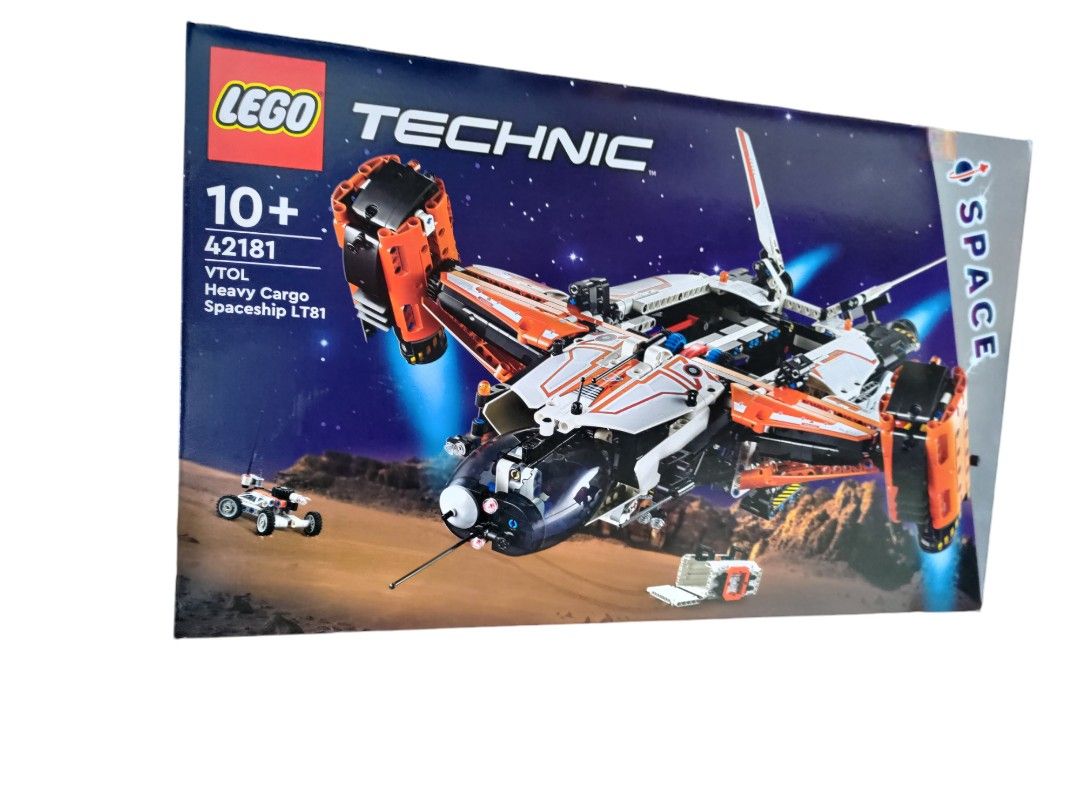 Lego Technic 42181 VTOL Heavy Cargo Spaceship LT81, Hobbies & Toys ...