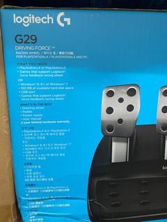 Logitech G29, Video Gaming, Gaming Accessories, Controllers on Carousell