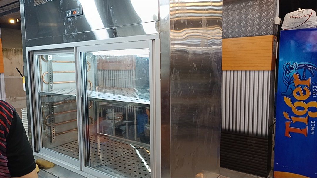 Lok Lok chiller. Table top display chiller. Mala display fridge. Free ...