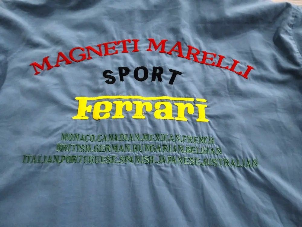 Magnetic Marelli Ferrari Long Jacket Sherpa, Men's Fashion, Coats ...