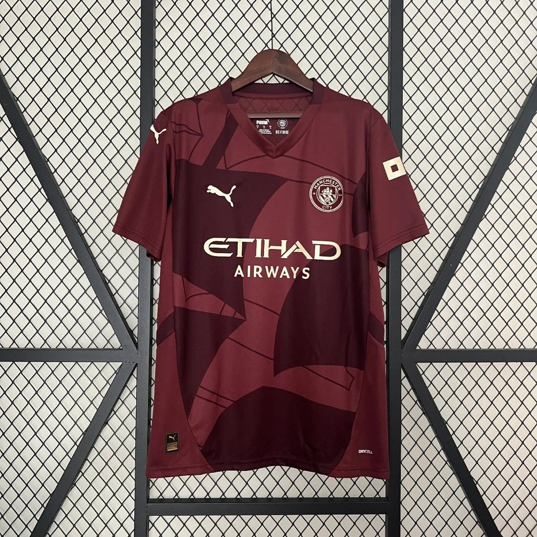 Manchester City 3rd KIT 24/25, Men's Fashion, Activewear on Carousell