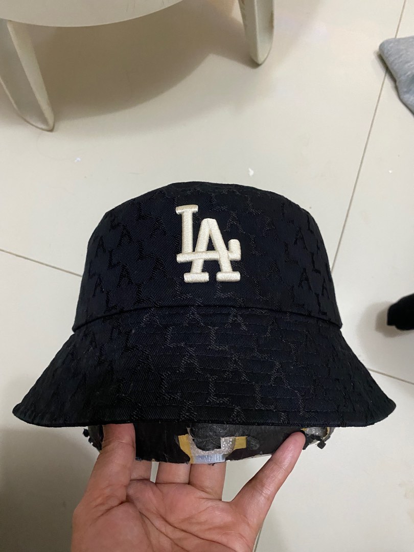 MLB La bucket hat, Men's Fashion, Watches & Accessories, Caps & Hats on ...