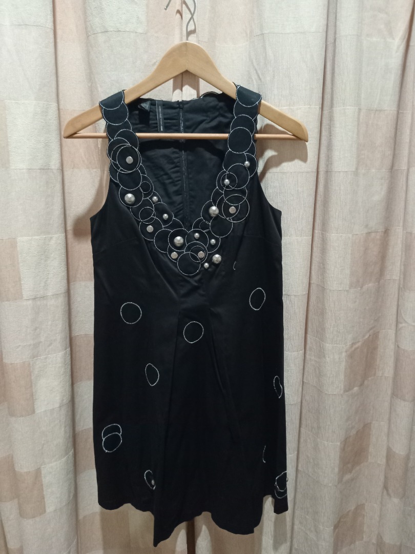 MNG Black Dress, Women's Fashion, Dresses & Sets, Dresses on Carousell