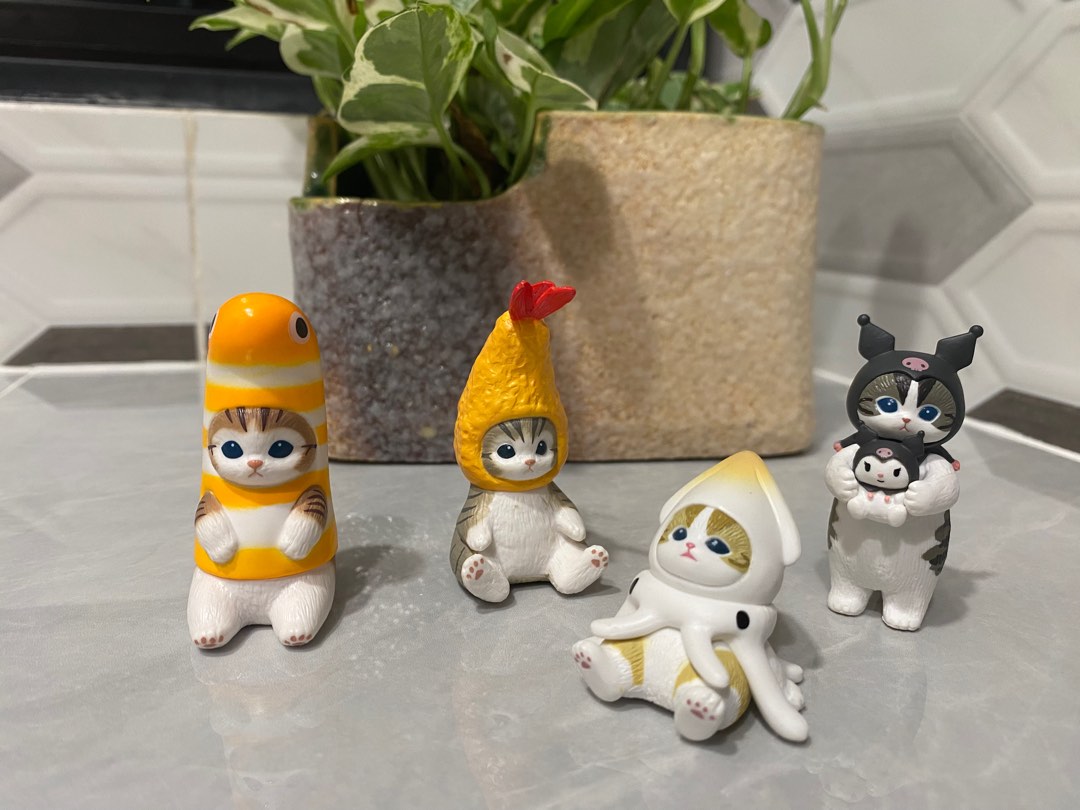 Mofusand Mini Figures, Hobbies & Toys, Toys & Games on Carousell