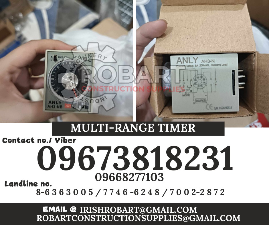 multi-range timer, Commercial & Industrial, Construction Tools ...