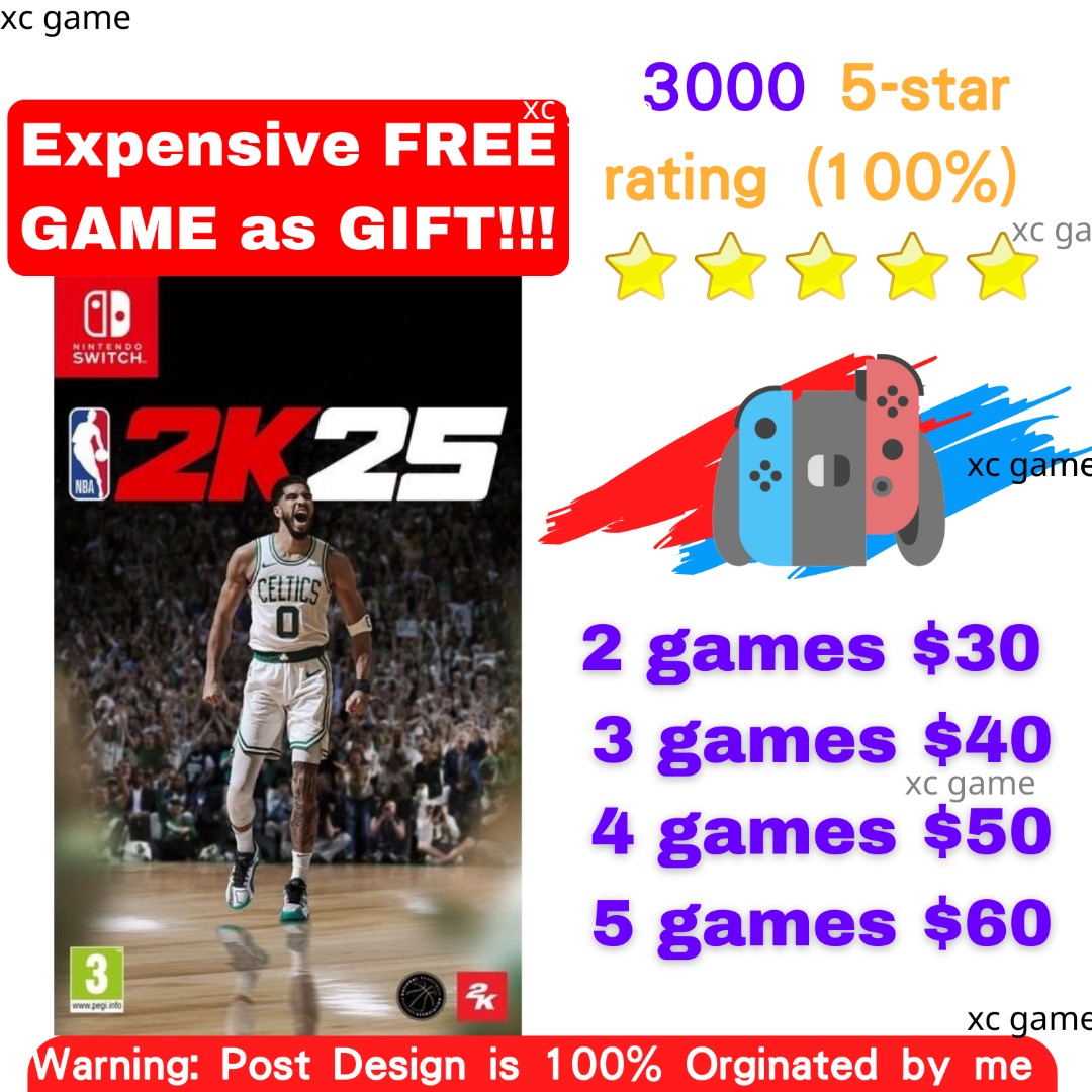 NBA 2K25 Nintendo switch game, Video Gaming, Video Games, Nintendo on ...