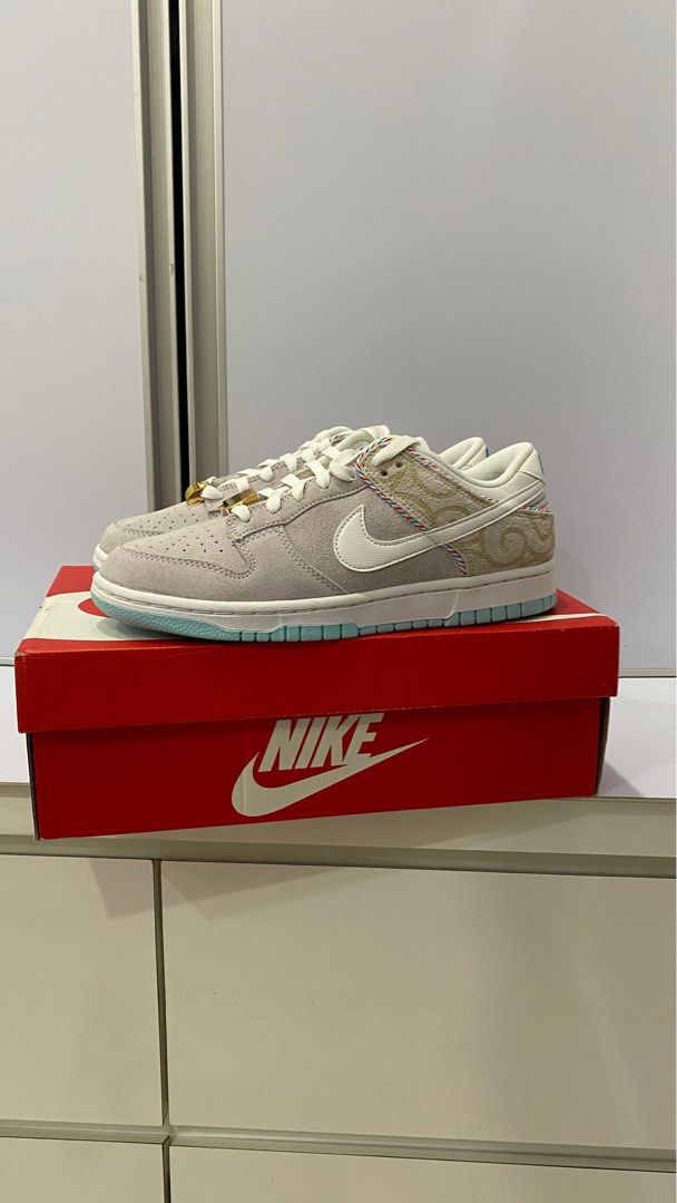 Nike dunk low se barber shop, Men's Fashion, Footwear, Sneakers on ...