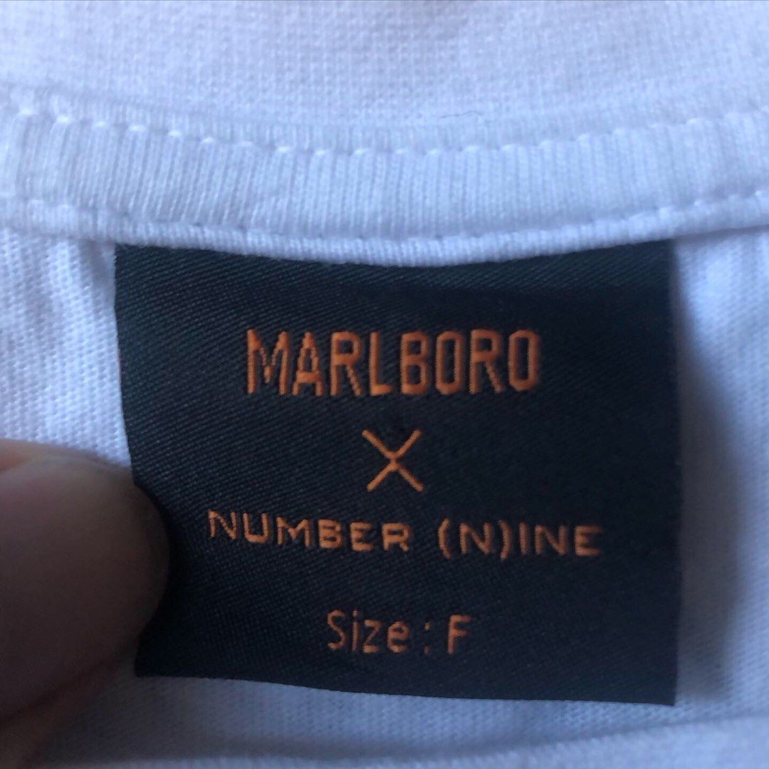 Number Nine x Marlboro, Men's Fashion, Tops & Sets, Tshirts & Polo ...
