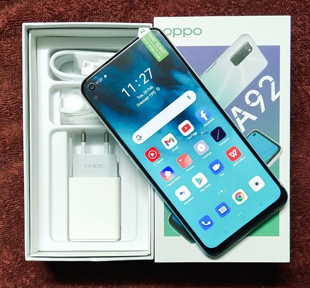Oppo A92 128GB Stream White, Mobile Phones & Gadgets, Mobile Phones, Android Phones, OPPO on ...