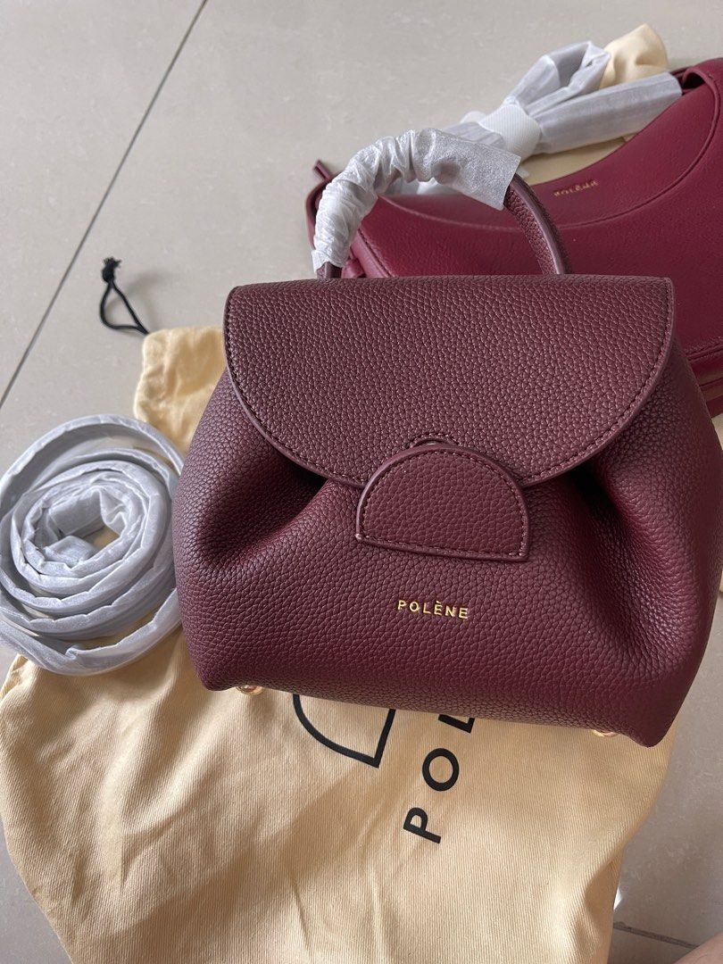 Original Polene numero un nano backpack sandalwood pic by Daisy, Women ...