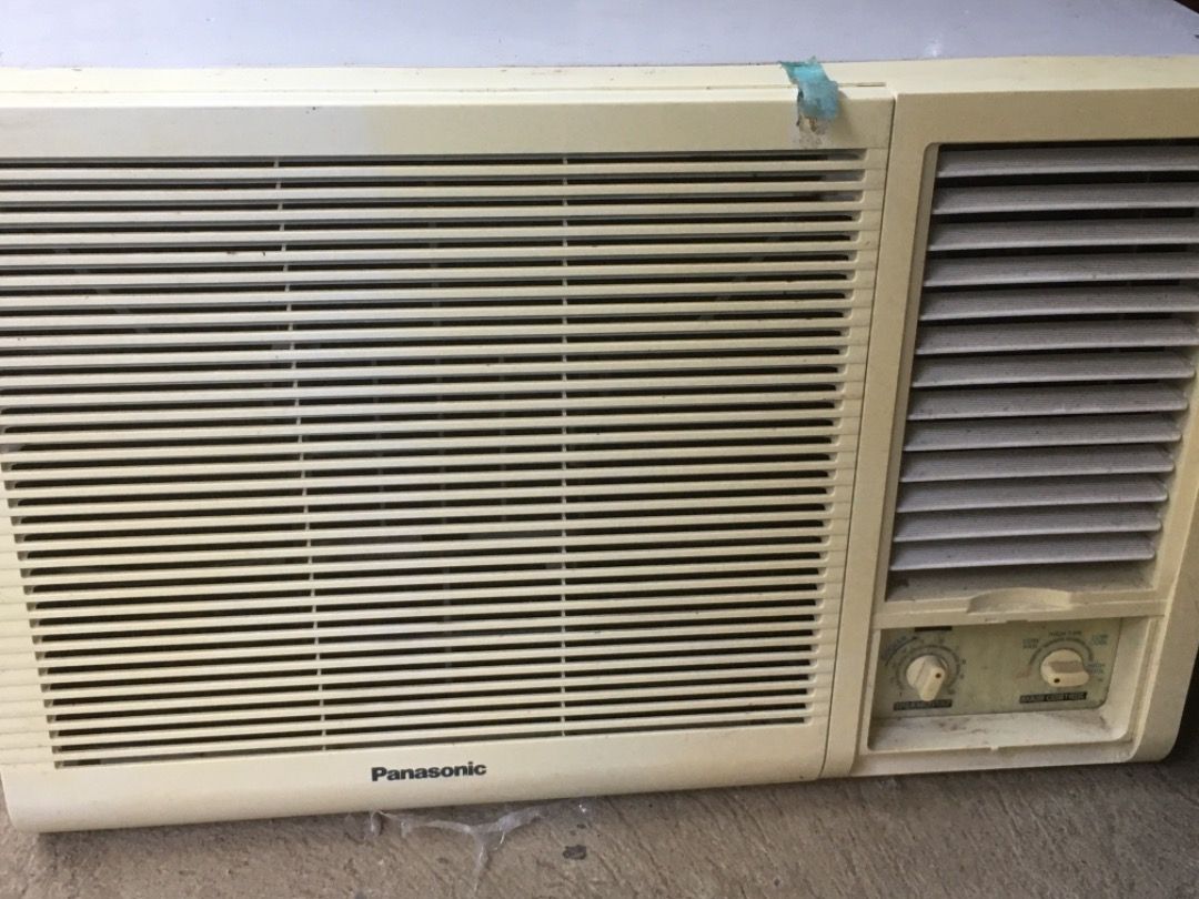 Panasonic window type aircon 2hp inverter, TV & Home Appliances, Air ...