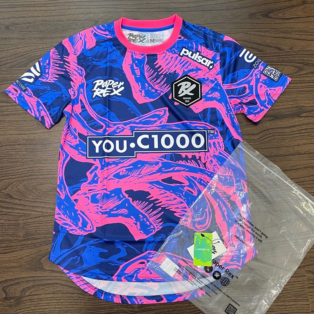Paper Rex Official Match Jersey 2024/25, Men's Fashion, Activewear on ...