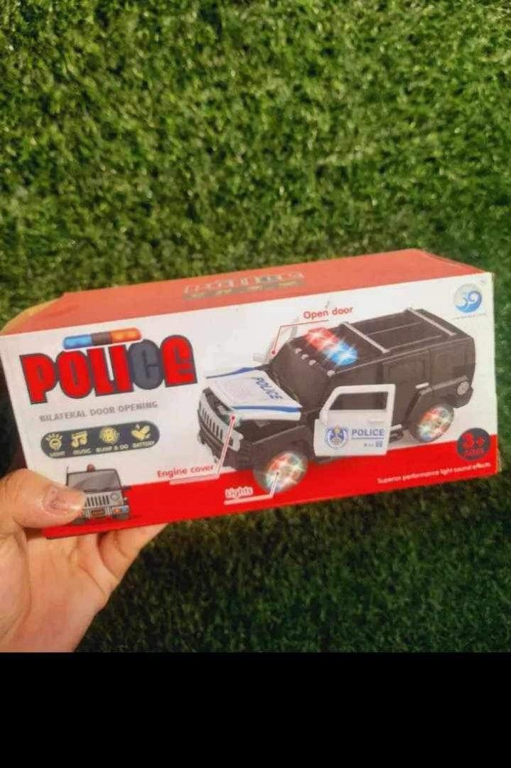 Police car battery operated automatic open door, Looking For on Carousell