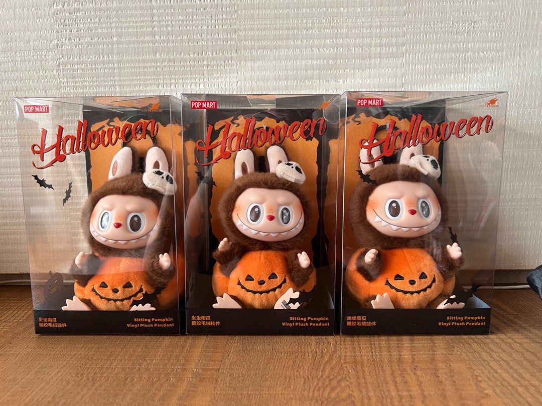 POPMART halloween labubu, Hobbies & Toys, Toys & Games on Carousell