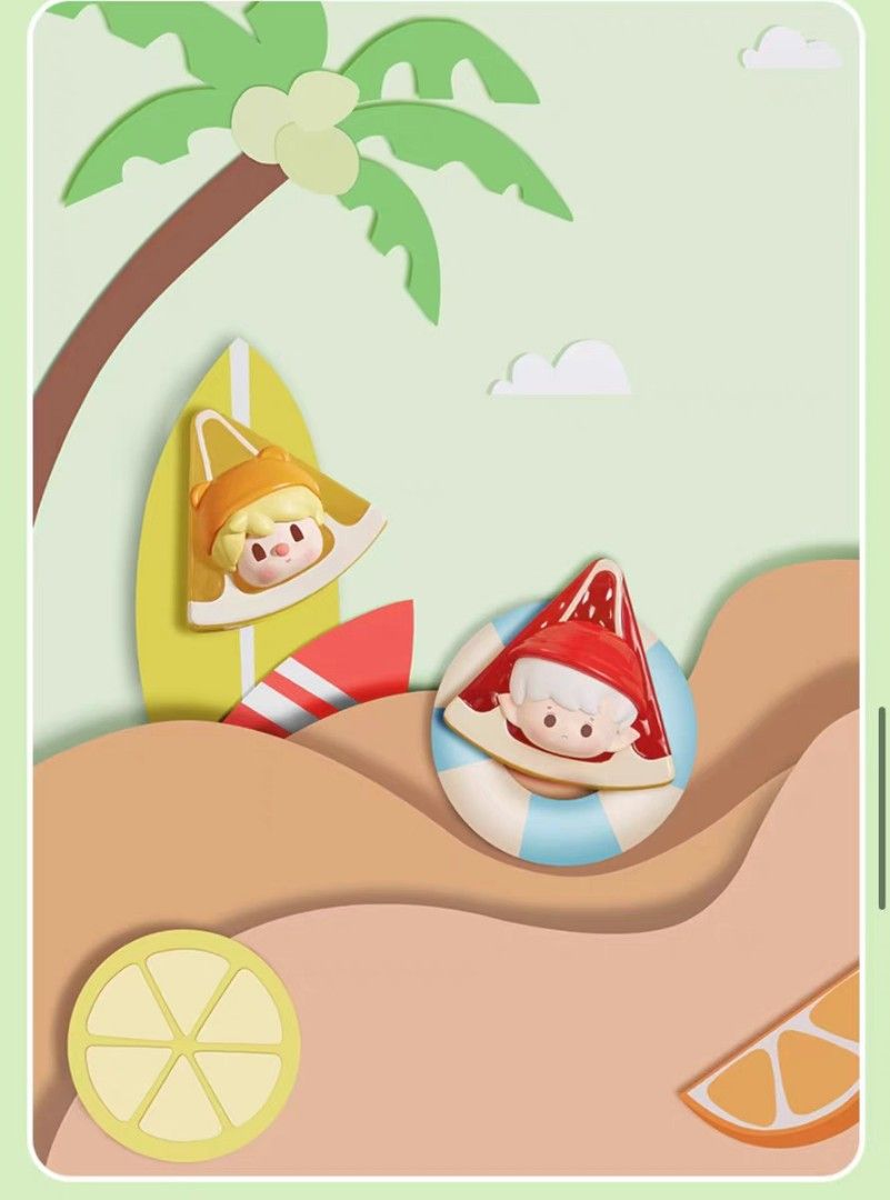 Preorder (Confirmed Design) - Popmart Pop Mart popmart POP BEAN Fruit ...