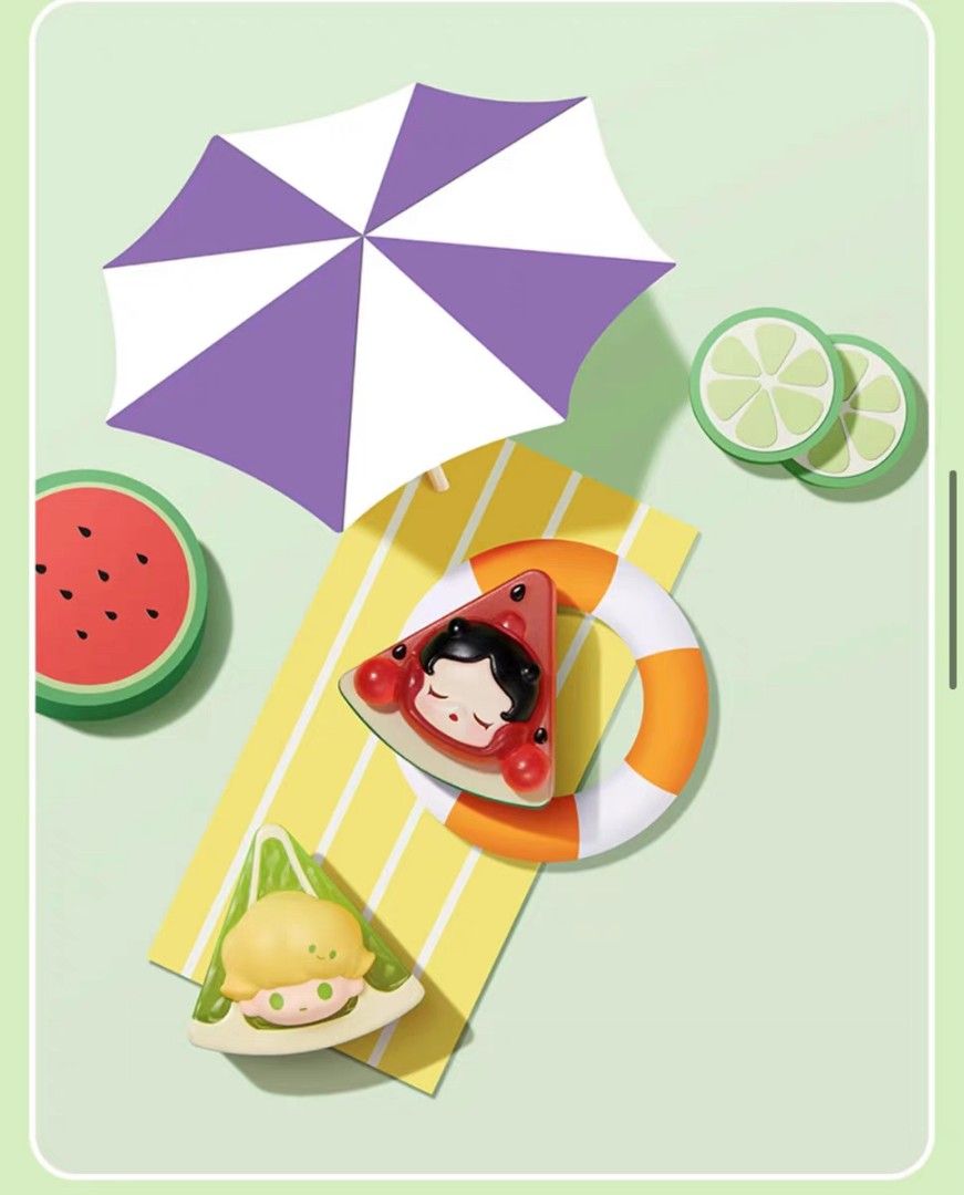 Preorder (Confirmed Design) - Popmart Pop Mart popmart POP BEAN Fruit ...