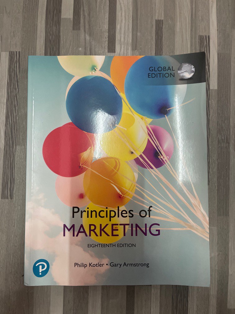 Principle of Marketing 18th Edition by Philip Kotler & Gary Armstrong ...