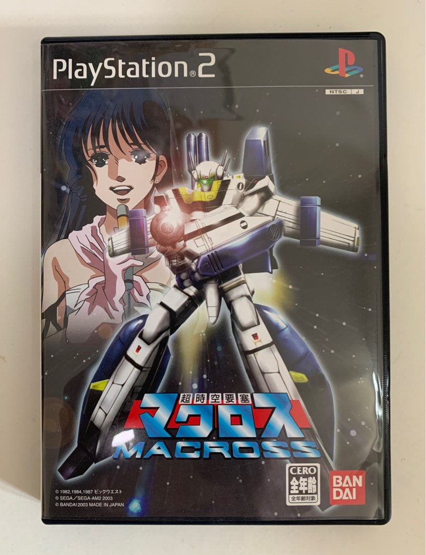 原裝 絕版 日本 Sony PlayStation 2 PS2 BanDai Macross 超時空要塞 電視 遊戲, 電子遊戲, 電子遊戲 ...